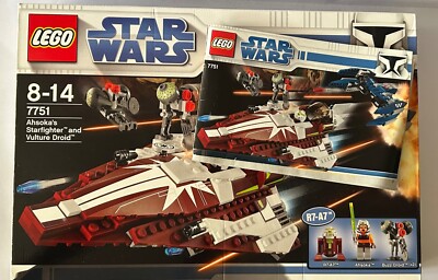 LEGO Star Wars: Ahsoka's Starfighter and Vulture Droid set 7751 ...