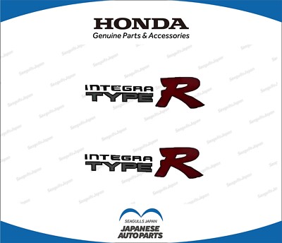 HONDA Genuine OEM INTEGRA TYPE-R DC2 1994-2001 Black Side Decal Right ...