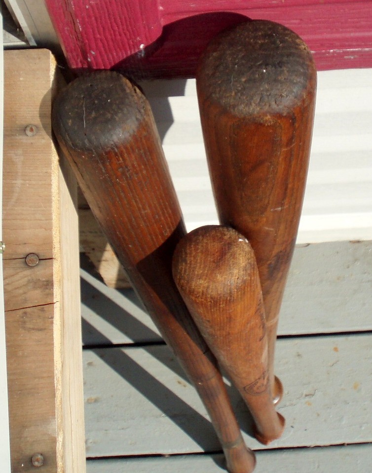 ANTIQUE BASEBALL BAT COLLECTION MLB | eBay