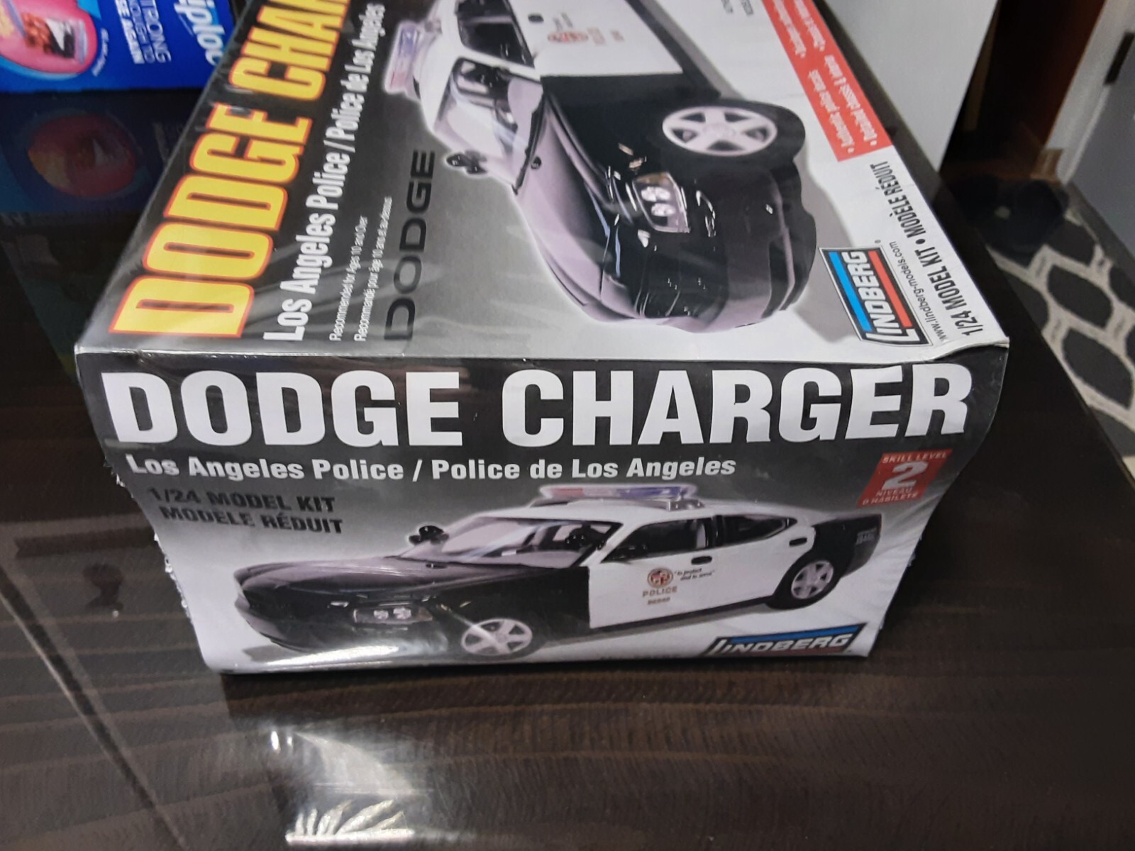 LINDBERG DODGE CHARGER LOS ANGELES POLICE MODEL KIT FACTORY SEALED | eBay