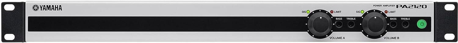 Yamaha PA2120 Power Amp with Euroblock and RCA Inputs Lo-Z: 120 watts x ...