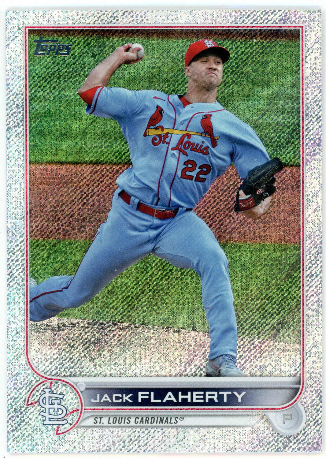 2022 Topps Factory Set Walmart Foilboard #588 Jack Flaherty | eBay