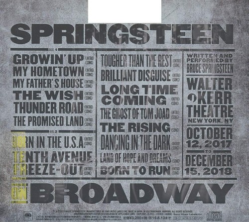 Bruce Springste Springsteen On Broadway Ltd/Booklet/Paper Jack (CD) (US ...