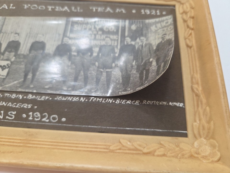 Vintage Akron Pros 1920 World Champs Photo Fritz Pollard NFL Hall Of ...