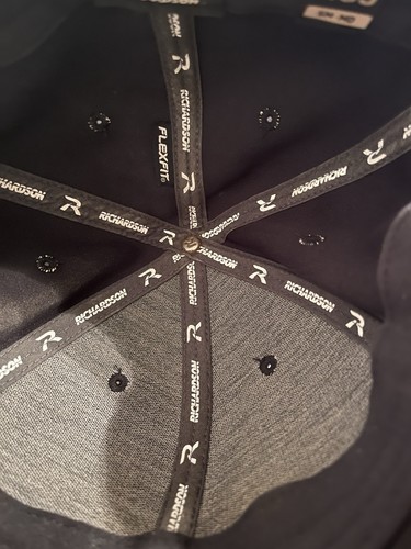 New Richardson Pro Football NFL REFEREE UMPIRE Hat 425 OFL Fitted SM ...