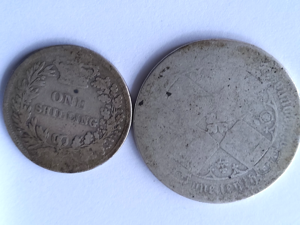 William 1V, Victoria, George V, George 111, Edward V11 silver Coins ...