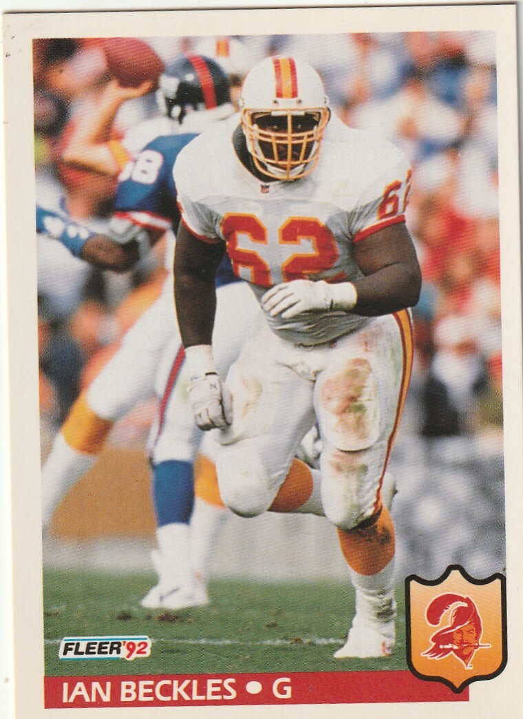 FREE SHIPPING-MINT-1992 Fleer Ian Beckles #401-PLUS BUCS BONUS CARDS | eBay