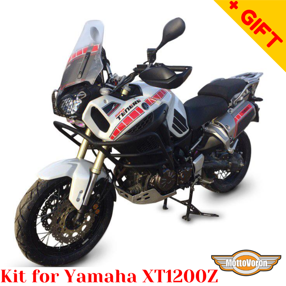 For Yamaha XT1200Z Super Tenere Crash bars Rack luggage System Kit XT ...