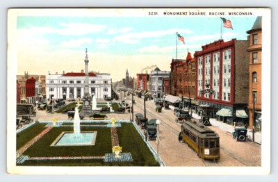 Cable Car Antique Cars Monument Square Racine Wisconsin Vintage ...