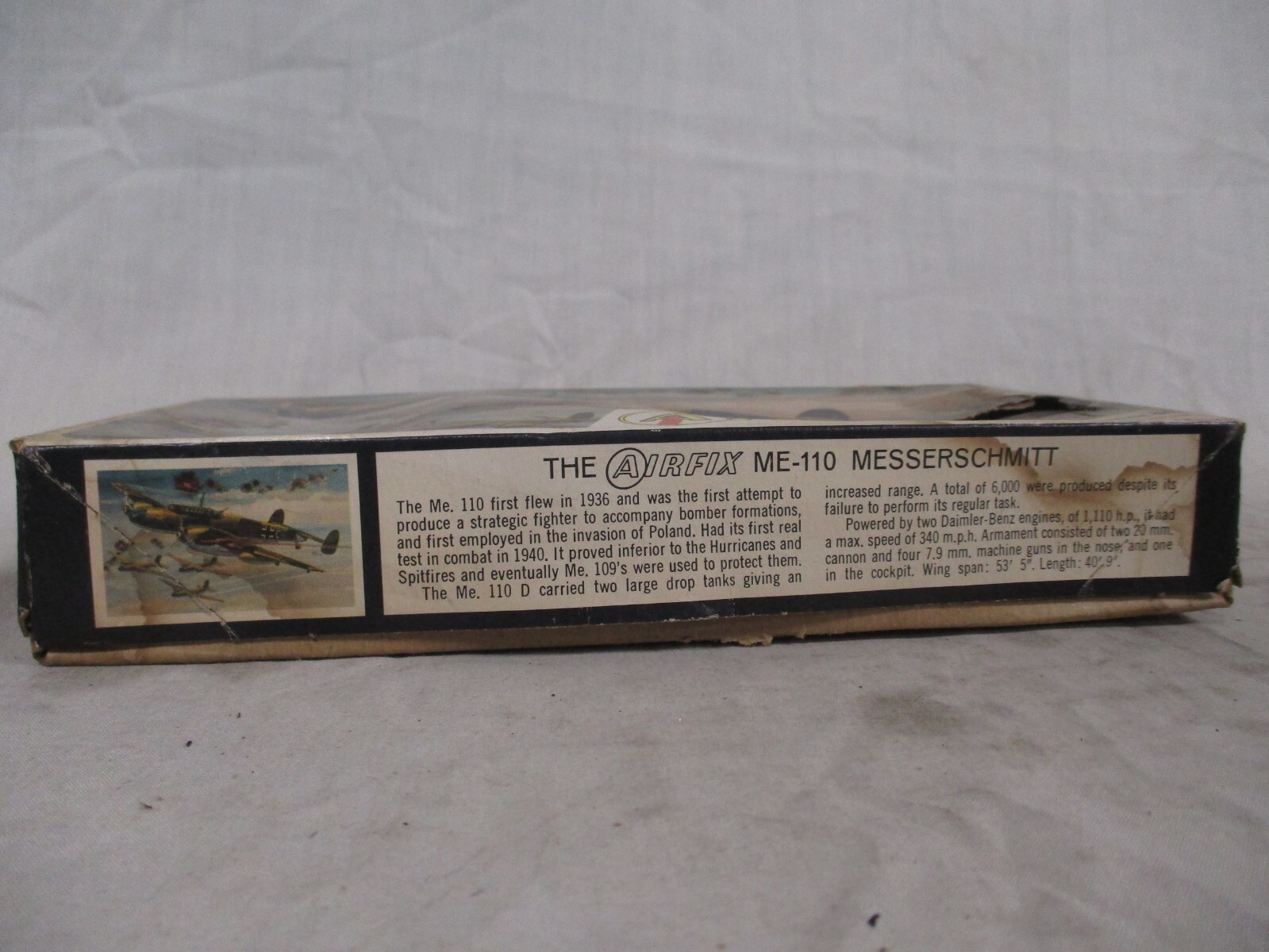 Airfix 1 72 Me-110 Messerschmitt Plastic Aircraft Model Factory for ...