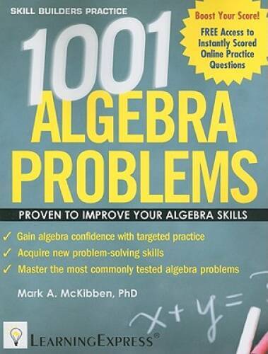 1001 Algebra Problems (1001 Series) - Paperback - GOOD | eBay