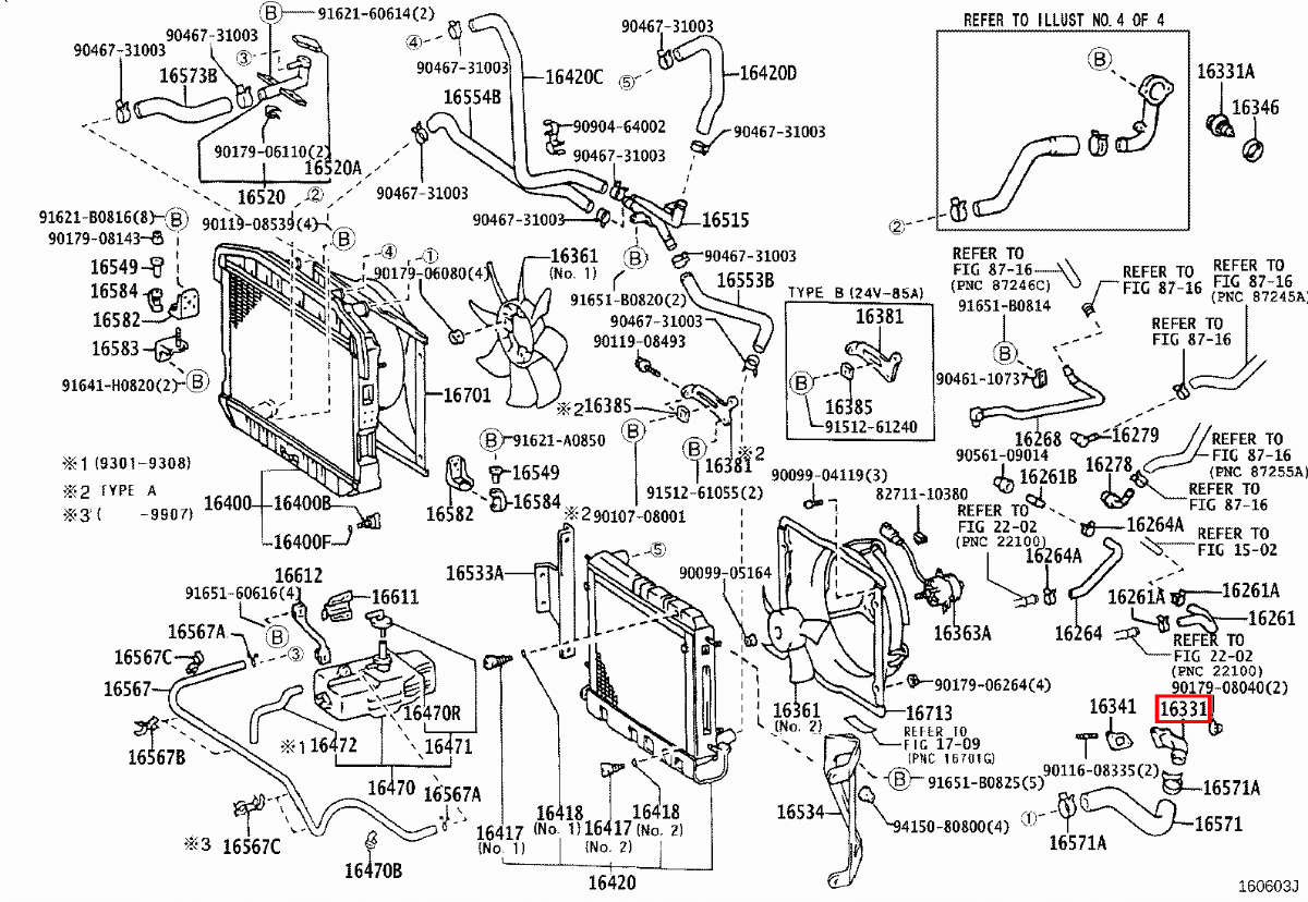 Genuine Coaster HZB50 HZB41 HZB40 1HZ 4.2 Diesel Thermostat Water ...