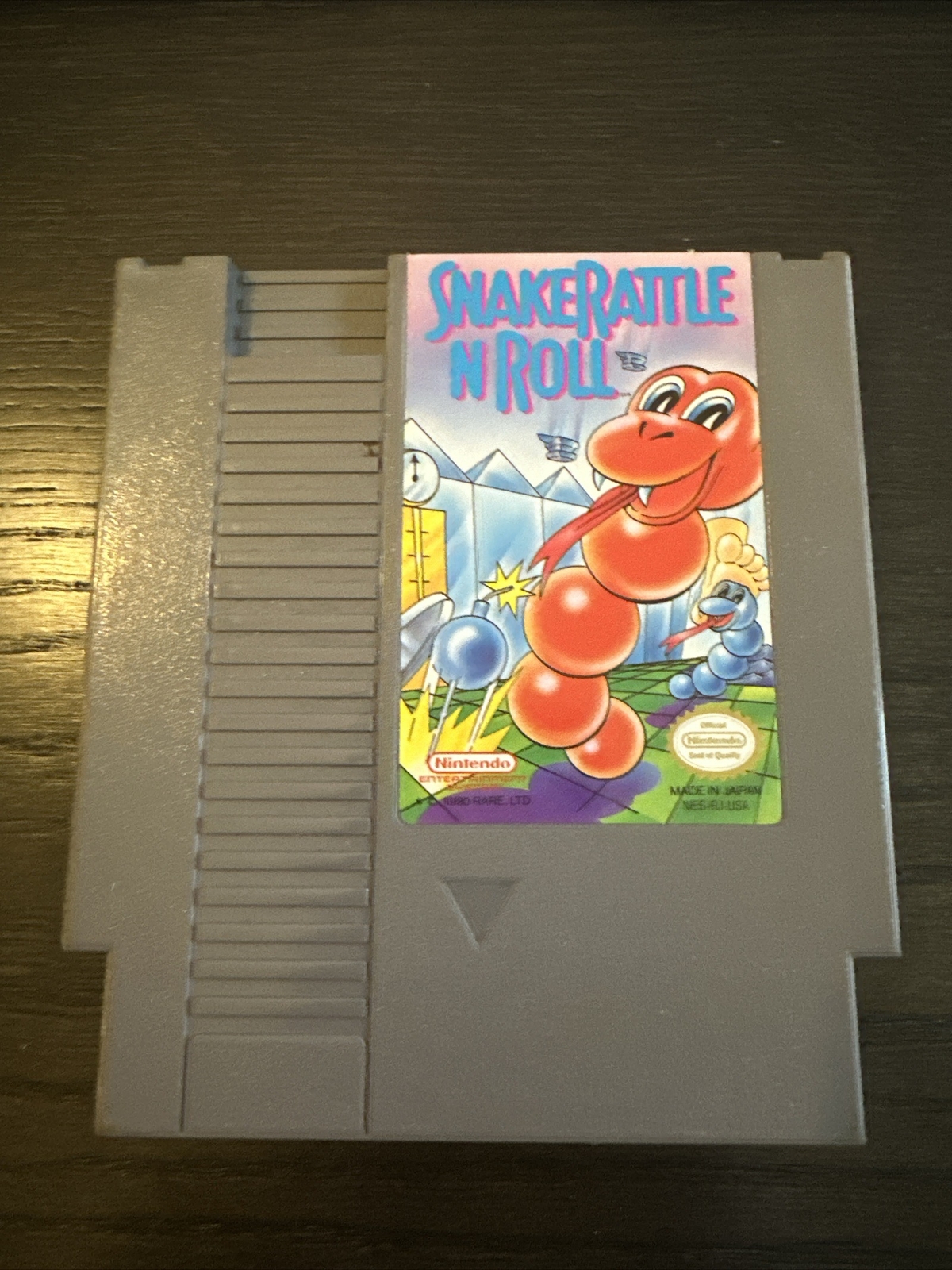 Snake Rattle N Roll Nintendo NES Tested | eBay