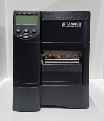 Zebra ZM400 Thermal Transfer Printer USB Parallel ZM400-3001-0000T 300 ...