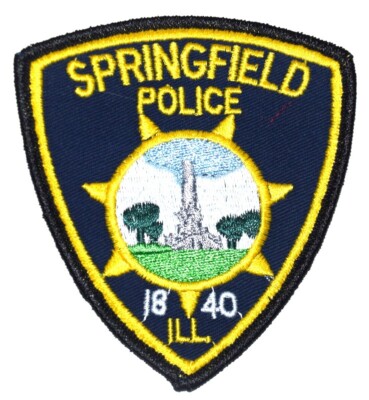SPRINGFIELD ILLINOIS IL Sheriff Police Patch CAPITAL CITY CAPITOL DOME ...