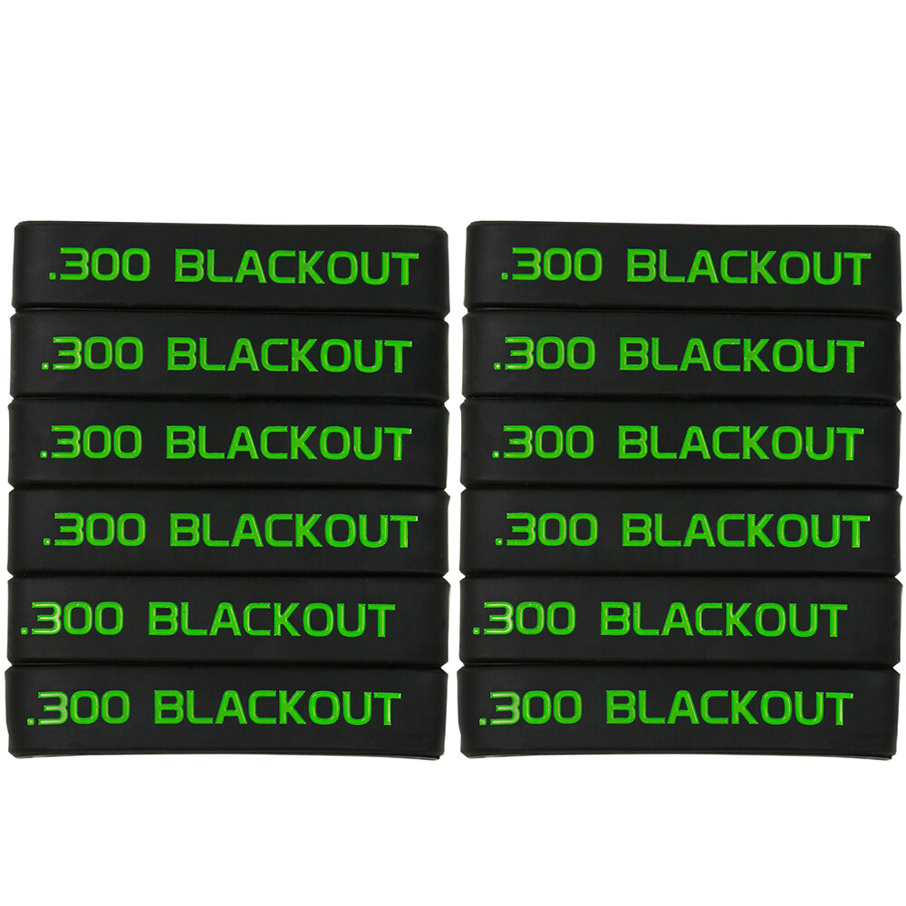 12 Pcs 5.56 Nato Magazine Marking Bands for Magazines Marking Rubber ...