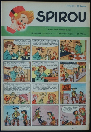 SPIROU 619 de 1950 - Franquin - Les Chapeaux noirs - éd. France - TTBE/NEUF | eBay