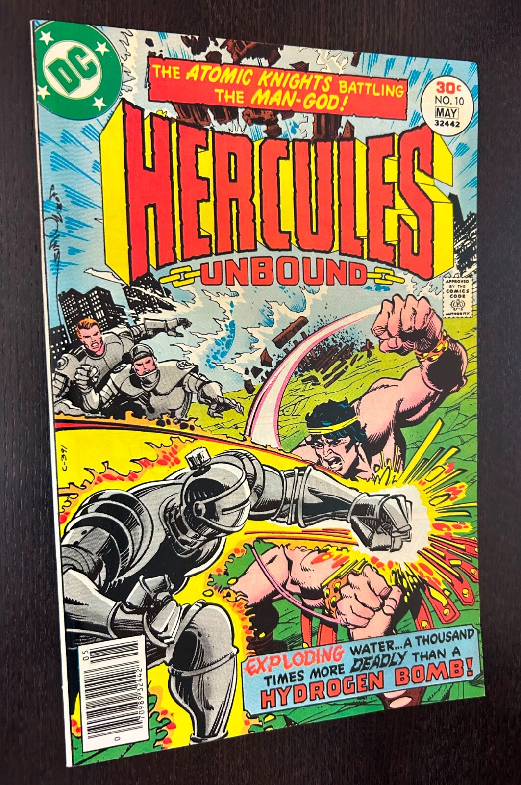 HERCULES UNBOUND #10 (DC Comics 1977) -- Bronze Age Superheroes -- VF ...