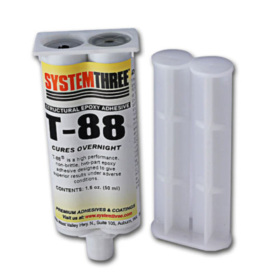System Three T-88 Epoxy Adhesive, Amber, 1.69 Oz Cartridge | eBay