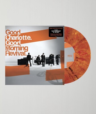 Good Charlotte - Good Morning Revival - Fuego Orange Color Vinyl LP new ...