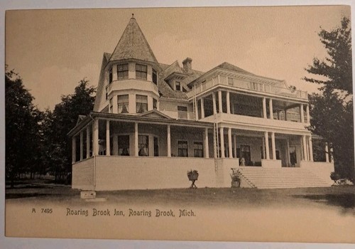 HARBOR SPRINGS, Roaring Brook Inn, Michigan, 1906 Postcard | eBay