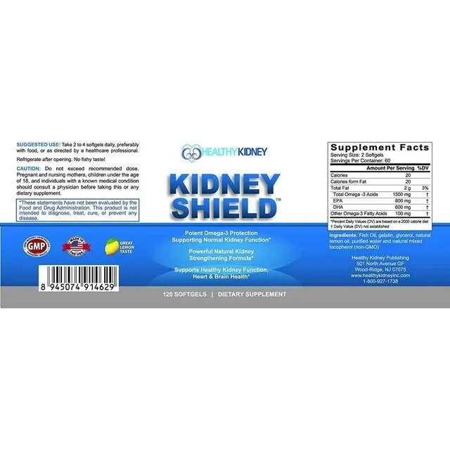 Healthy Kidney Kidney Shield Restore Double Bundle 4 Bottles | eBay