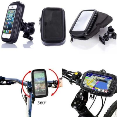 360° Bicycle Motor Bike Waterproof Phone Case Mount Holder For All ...
