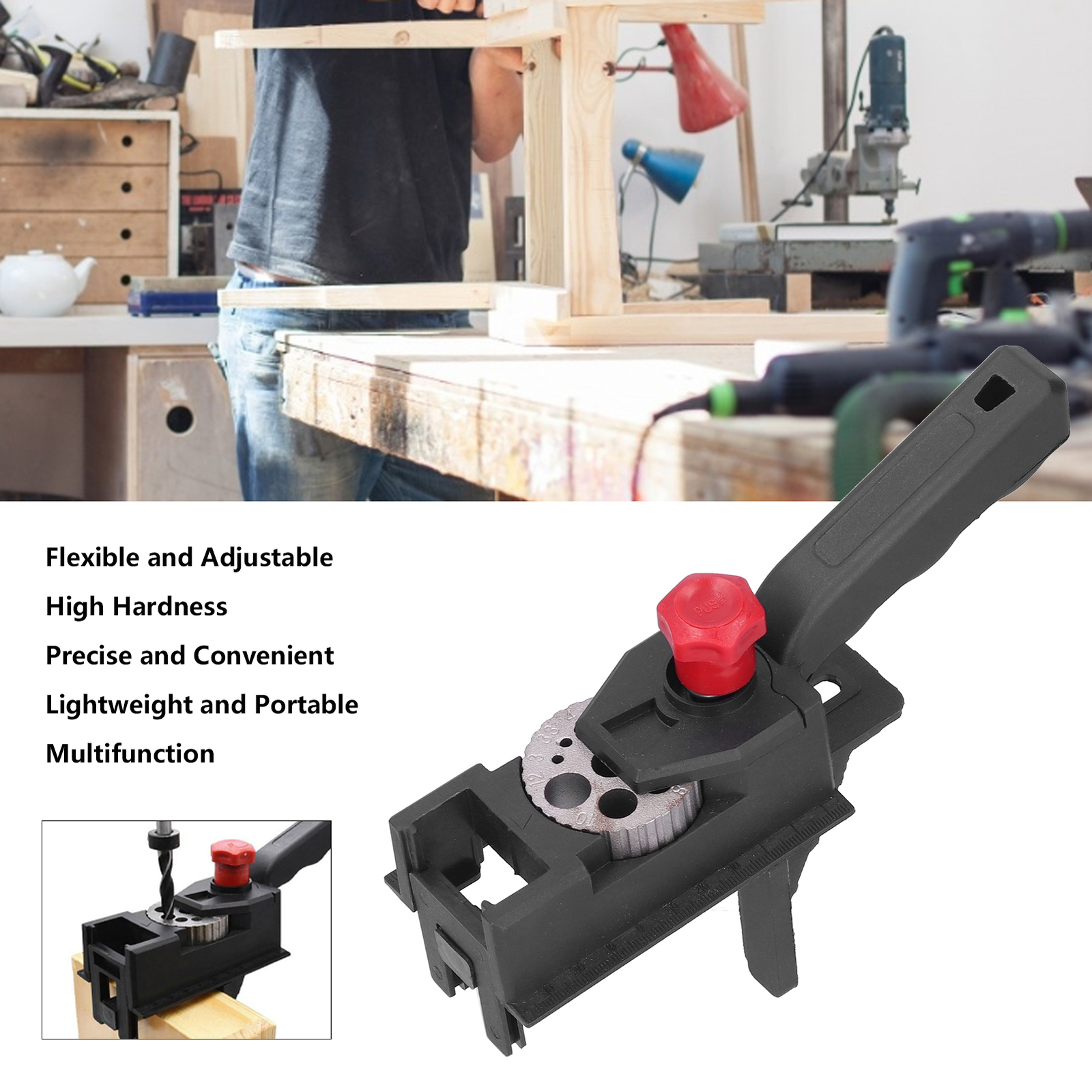 Joint Angle Tool Carpentry Locator Handheld Dowel Jig Multifunction ...