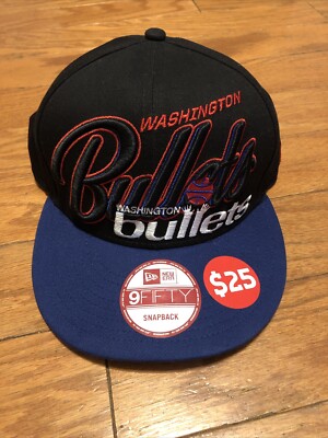 Washington Bullets Cap Hardwood Classics New Era 9Fifty Snapback Hat ...