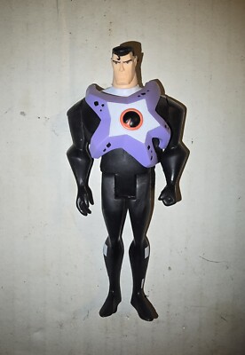 MATTEL JUSTICE LEAGUE UNLIMITED BATMAN BEYOND SUPERMAN BEYOND FIGURE W ...