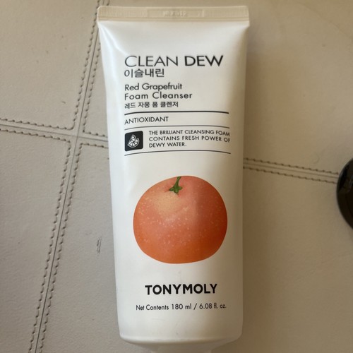 TonyMoly Clean Dew Red Grapefruit Foam Cleanser 6.08 fl. oz. NEW Exp 11 ...