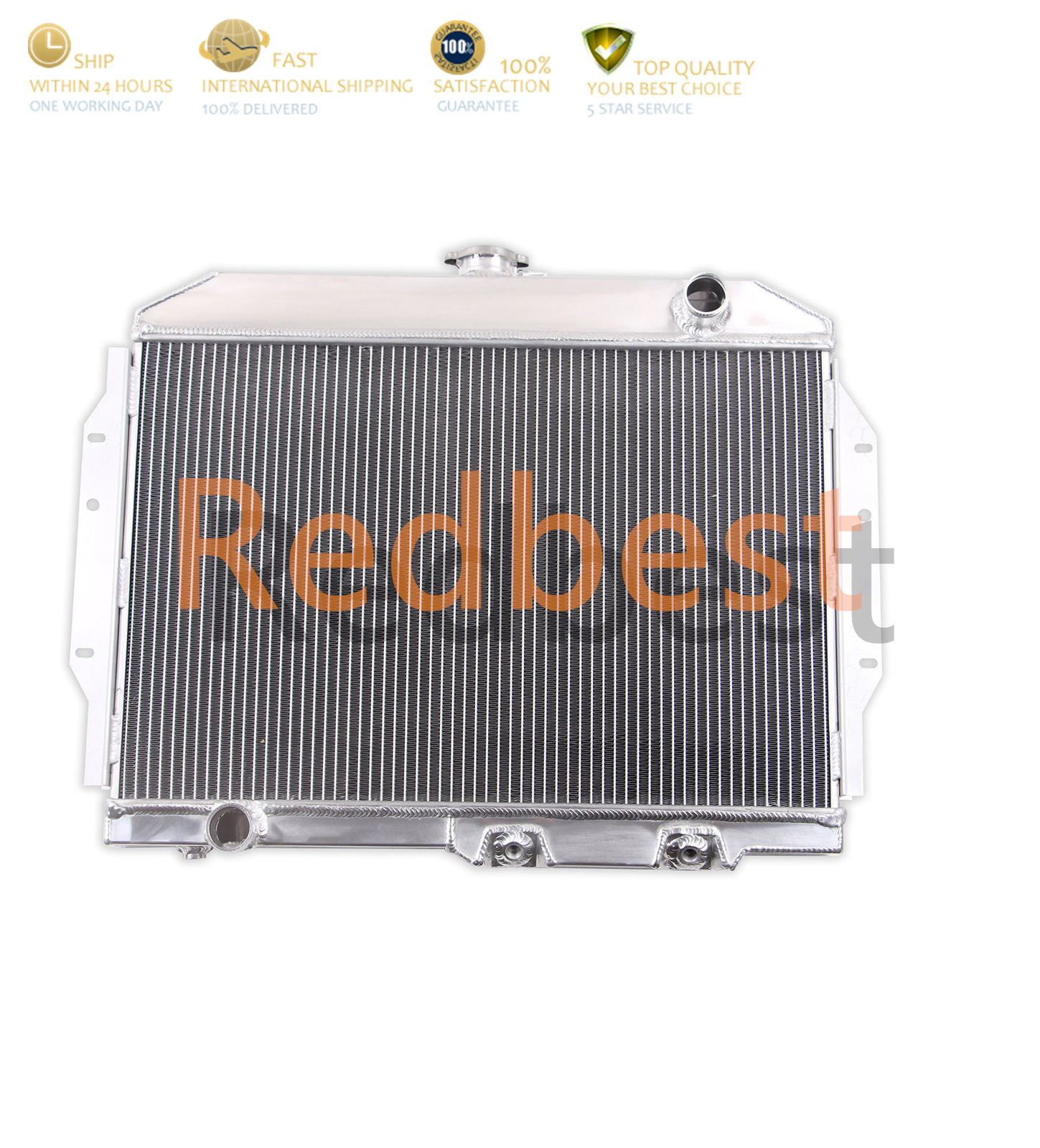 3 Row Aluminum Radiator For 1958-1974 AMC Ambassador/Javelin Amx/sst ...