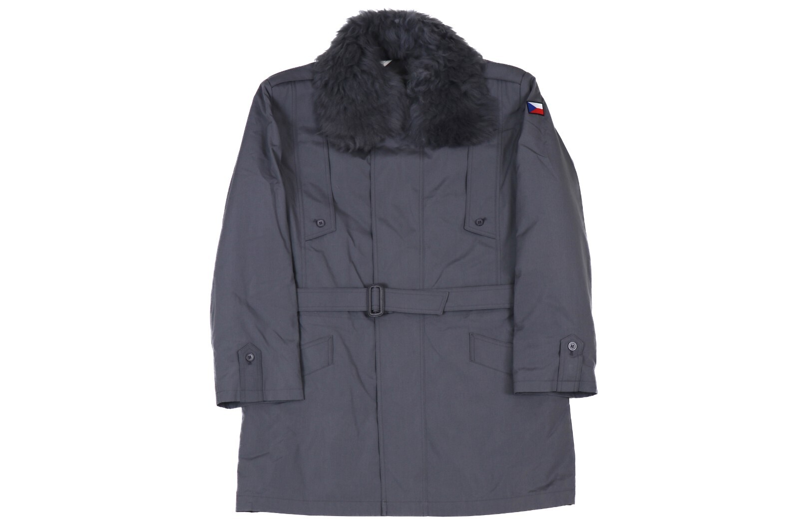 XLarge - Czech Army M85 Grey Parka w Collar Ruff Military Jacket ...