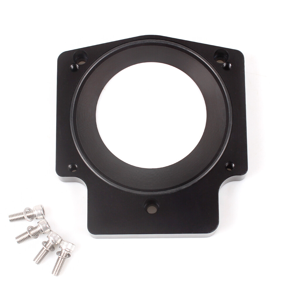 92mm Throttle Body+TPS IAC Adapter Plate for Chevy GM Gen III LSX LS ...