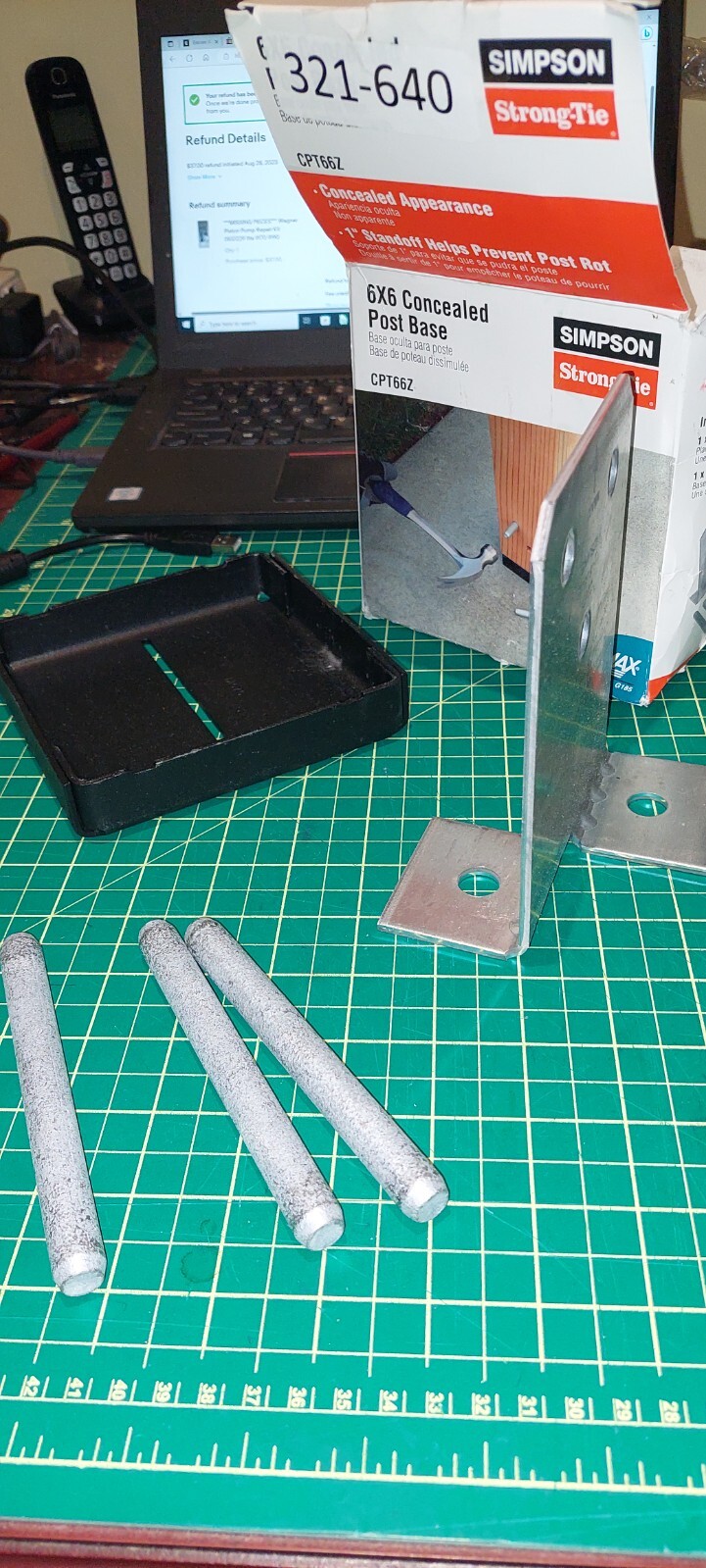 Simpson Strong-Tie CPT66Z Post Base for sale online | eBay