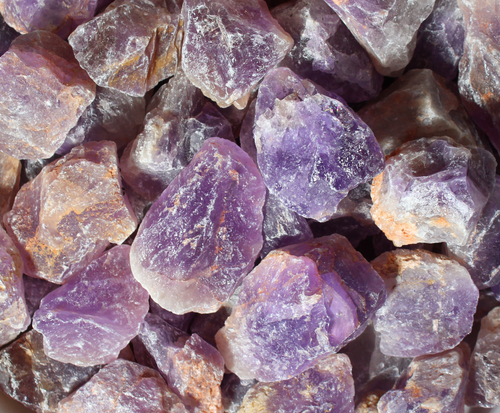 Amethyst from Brazil - Large Rough Rocks for Tumbling -Bulk Wholesale ...