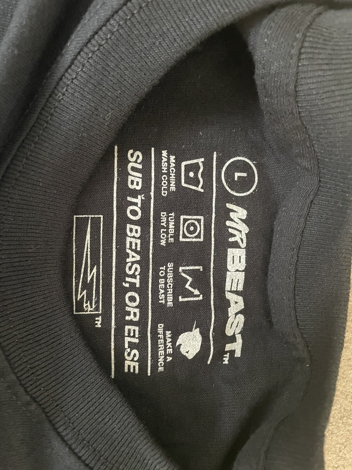 Mr beast signed t shirt - RARE & EXCLUSIVE - LIMITED EDITION | eBay