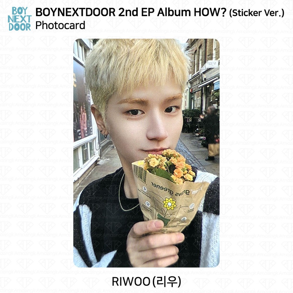 BOYNEXTDOOR 2nd EP Album HOW? Photocard Postcard Polaroid Meme Card ...