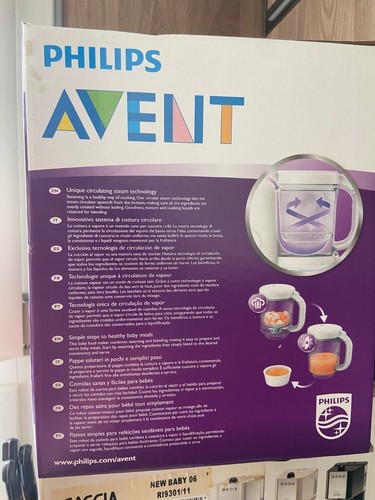 Robot da cucina Philips Avent Easy Pappa 4-in-1 - mod. SCF883 | eBay