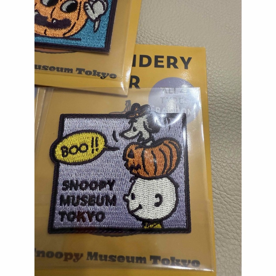Snoopy museum embroidery sticker Halloween sticker Snoopy | eBay