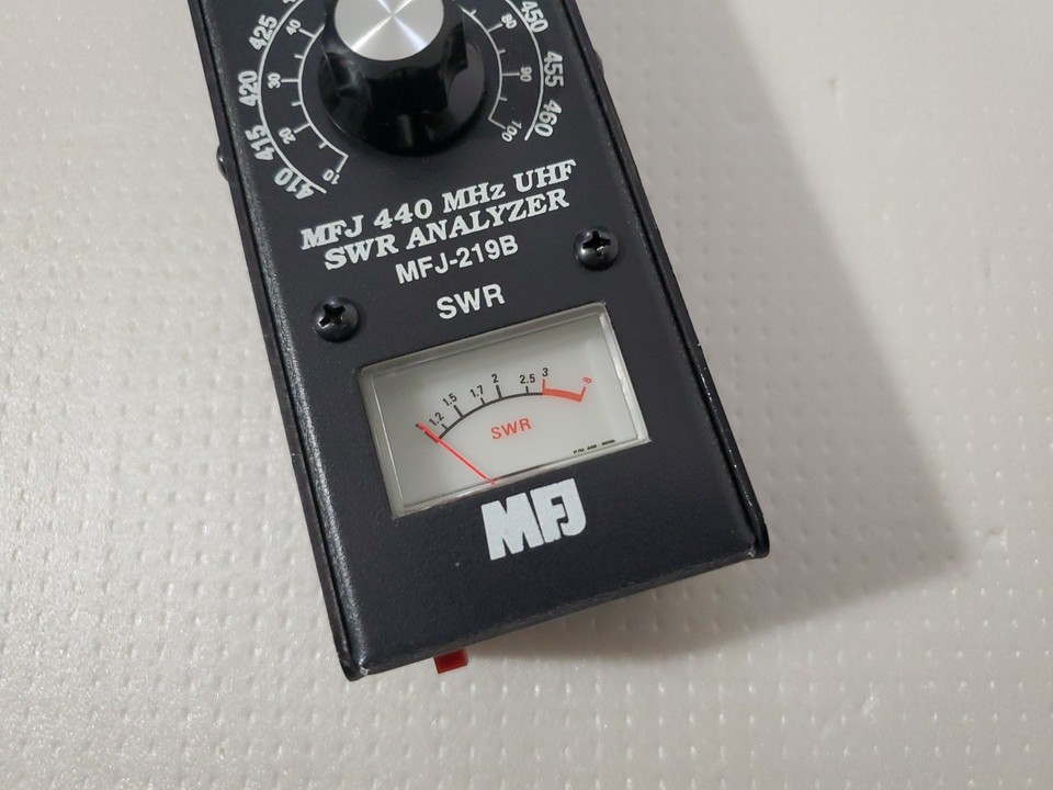 MFJ 219B 440 MHz UHF SWR ANALYZER - HAM RADIO | eBay