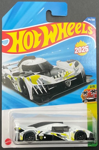 Hot Wheels PEUGEOT 9X8 HYPERCAR, White, M-Case, ** BOX SHIPPING ** | eBay