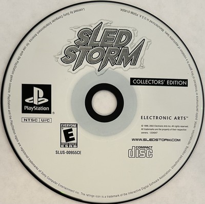 Sled Storm - Collector's Edition (Sony PS1) DISC ONLY | NO TRACKING ...