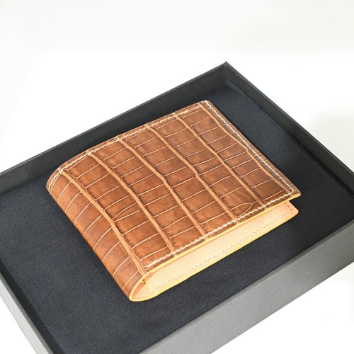 Brown Alligator Wallet | eBay
