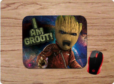 I AM GROOT! POSTER MOUSEPAD MOUSE PAD HOME OFFICE GIFT GUARDIANS OF THE ...