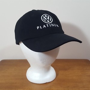 Volkswagen VW Platinum Black Baseball Hat Cap Embroidered Adjustable | eBay