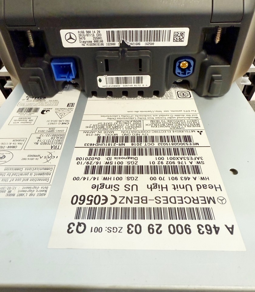 2017 2018 OEM USA Mercedes W463 NTG5 G550 G63 65 Navigation Comand ...