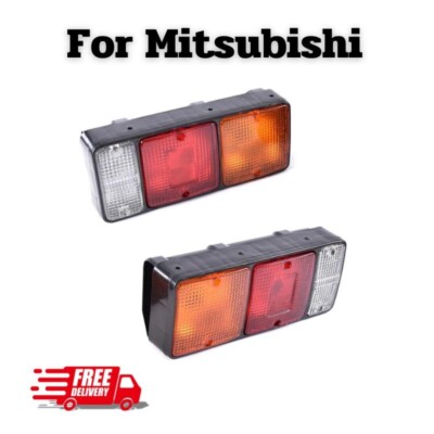 Tail Lamp Rear Light Pair Fit Mitsubishi Fuso 355 Canter truck Fe444 ...