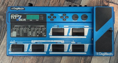 DigiTech RP7 Valve Guitar Tube Preamp AS IS - For Parts | eBay