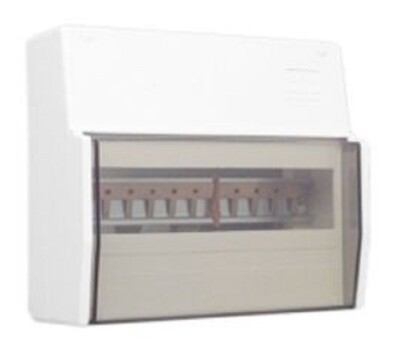 Clipsal SWITCHBOARD ENCLOSURE 11-Modules Surface Mounting, Full DIN ...